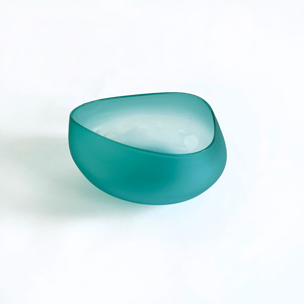 Emerald Topography Bowl Small - Petroff Gallery