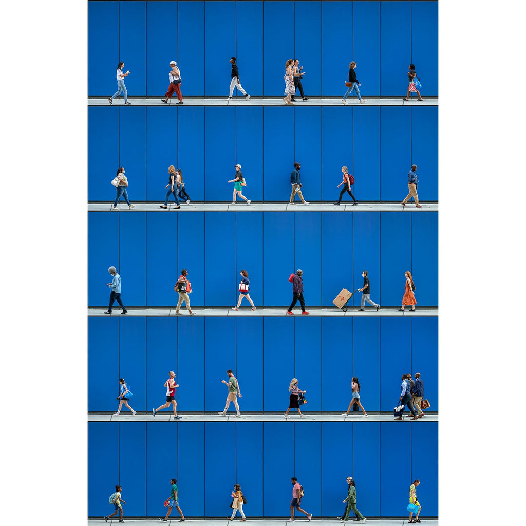 Hoyt Street, Downtown Brooklyn 36" x 24" - Petroff Gallery