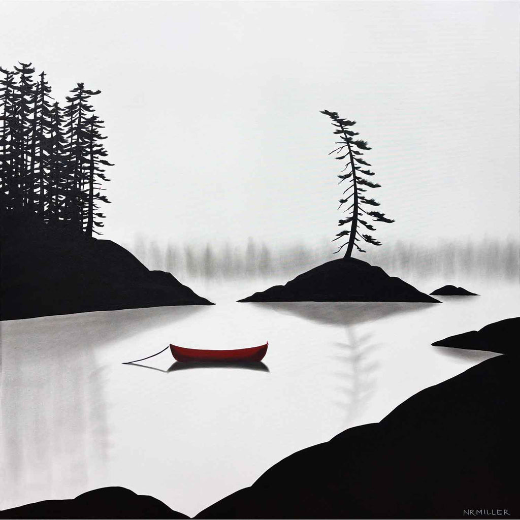 Laying Low 48" x 48" - Petroff Gallery