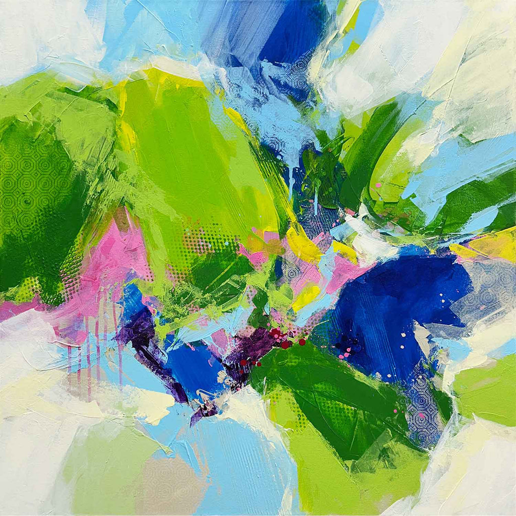 The Wind In Your Hair 30" x 30" - Petroff Gallery