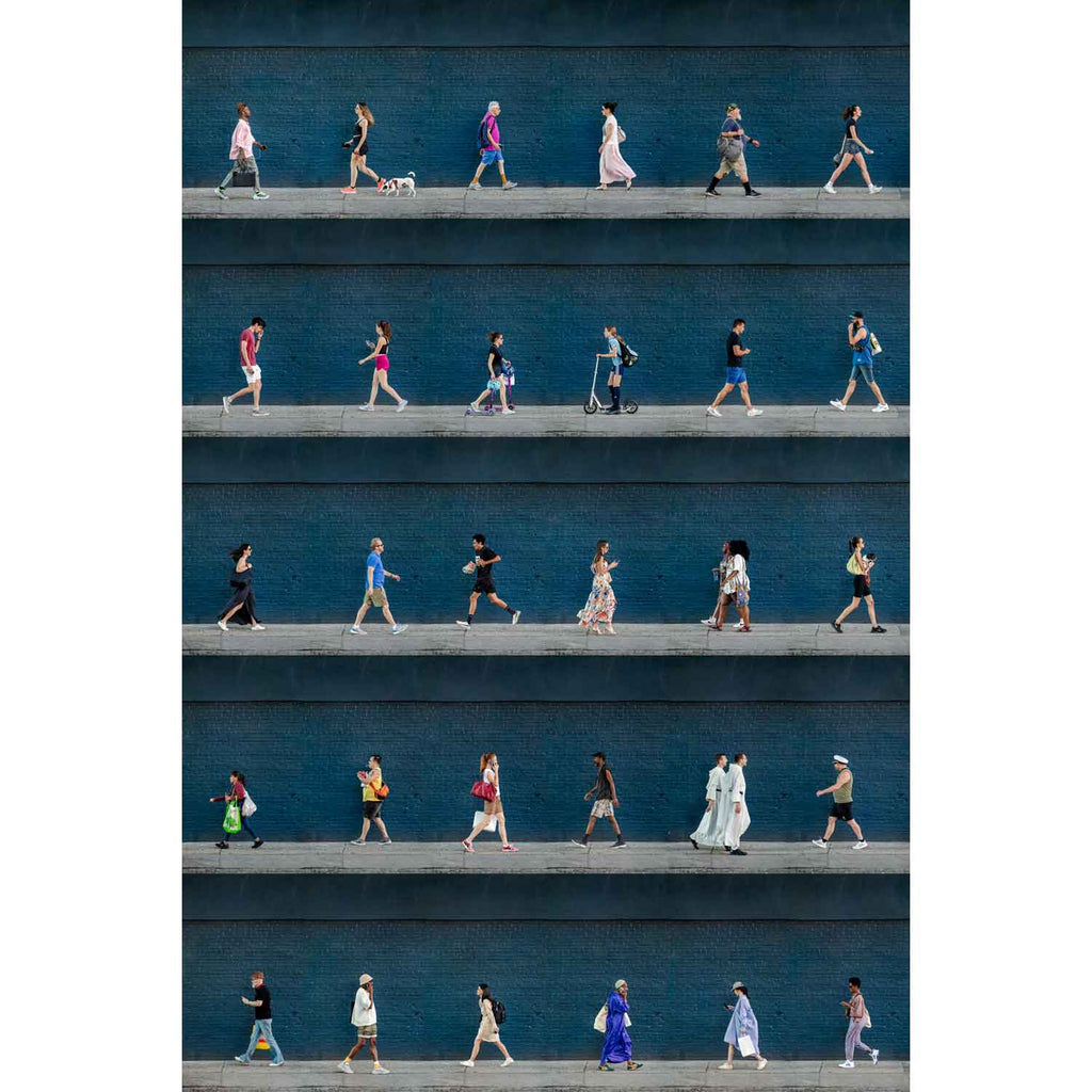 Christopher Street, NYC 36" x 24" - Petroff Gallery