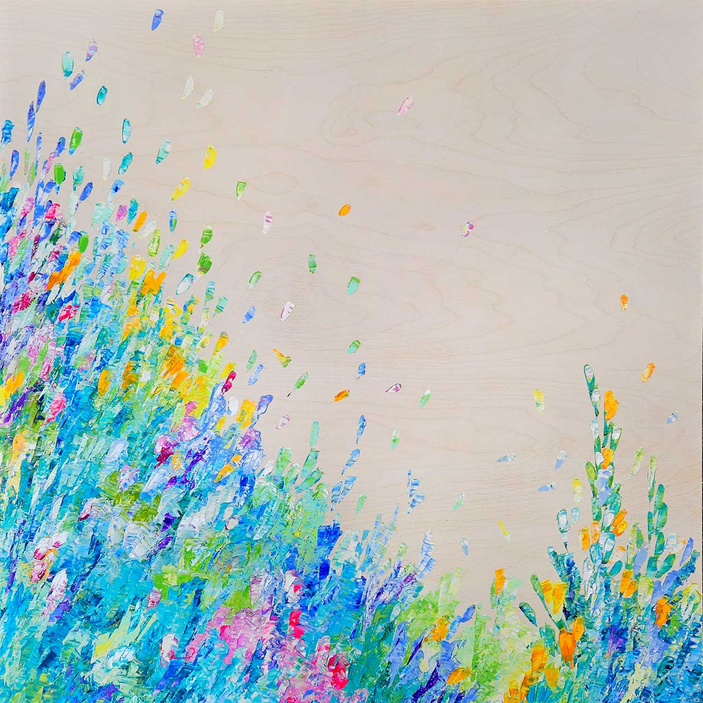 The Perfect Summer Day 40" x 40" - Petroff Gallery