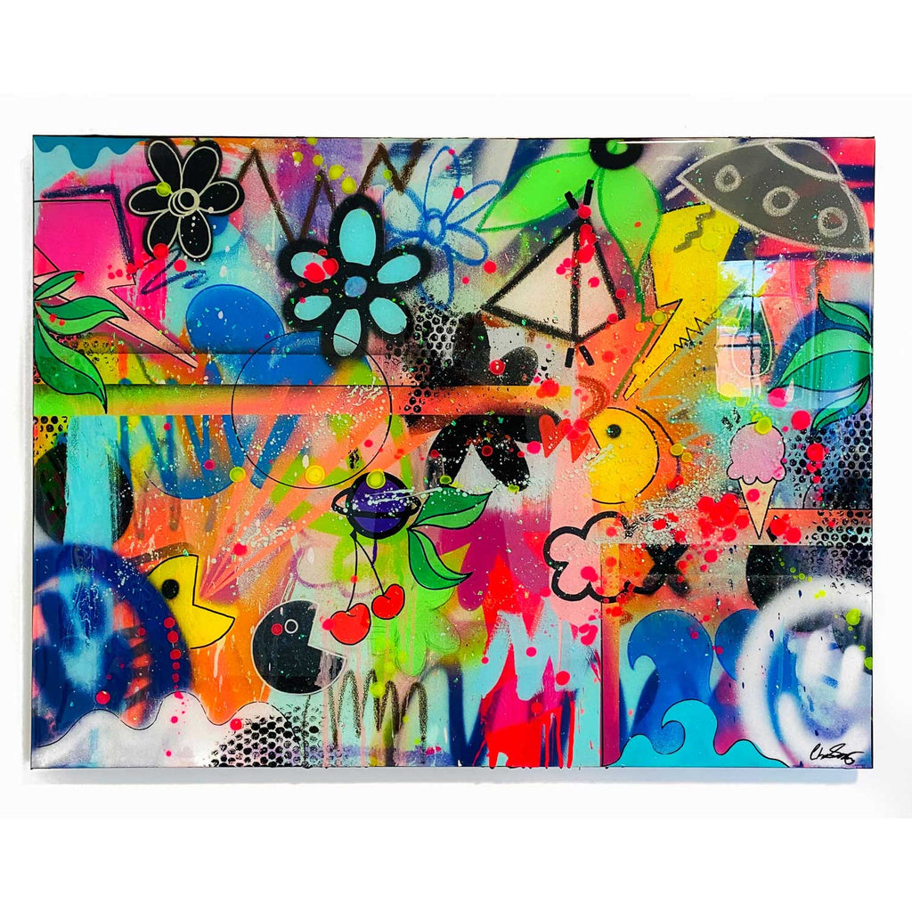 Visual Techno 30" x 40" – Petroff Gallery