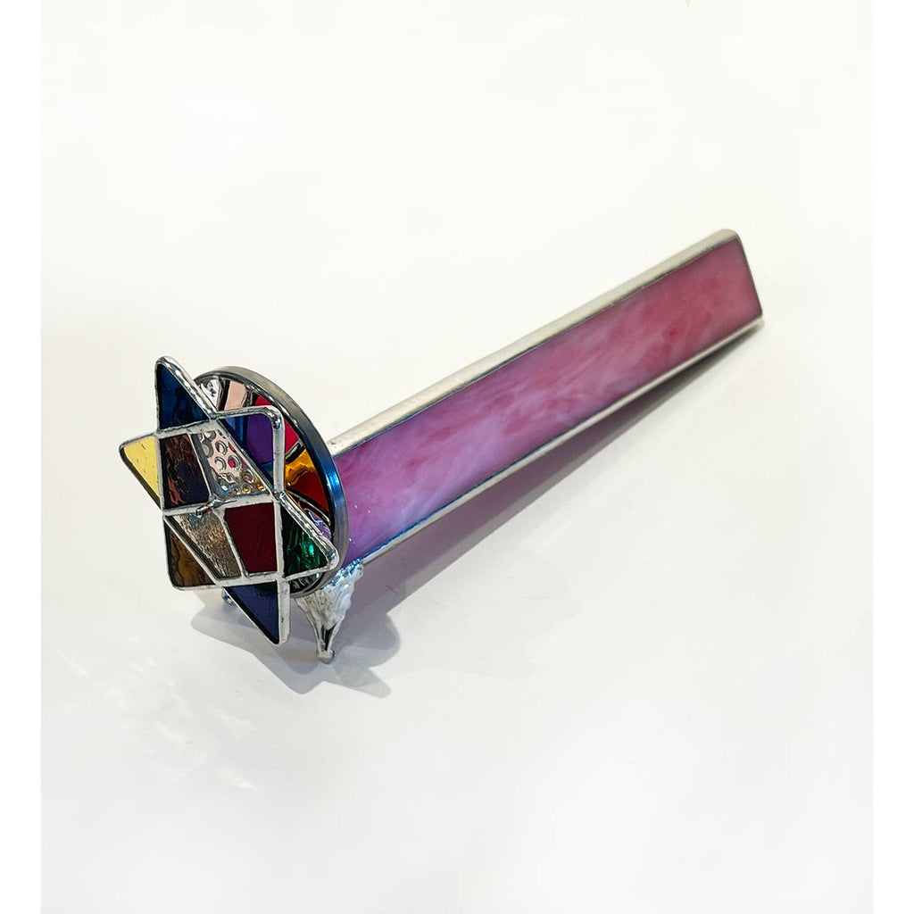 Large Star of David Pink Kscope - Petroff Gallery
